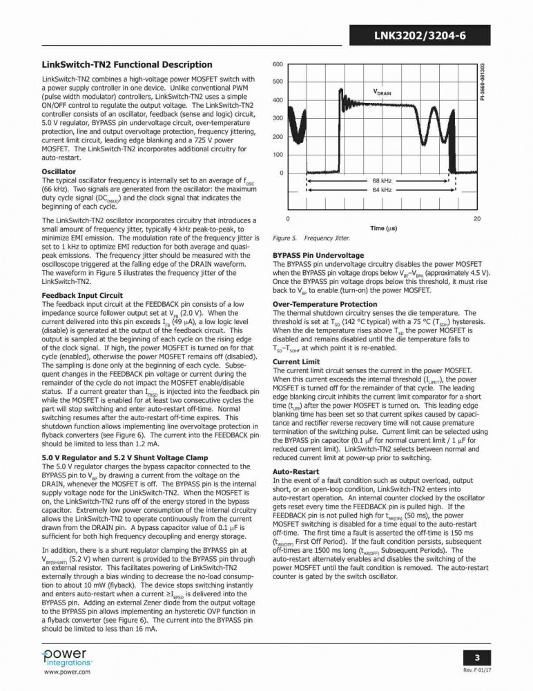 LNK3206P datasheet page 3