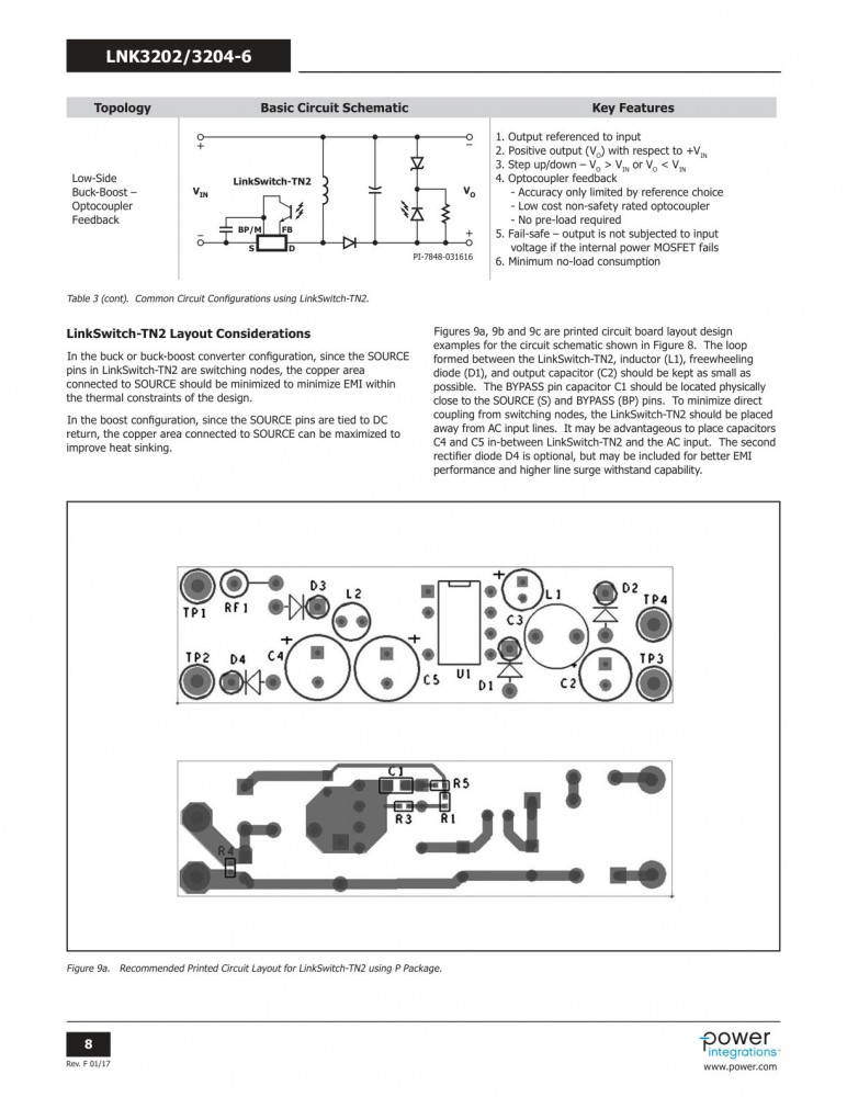 LNK3206P datasheet page 8