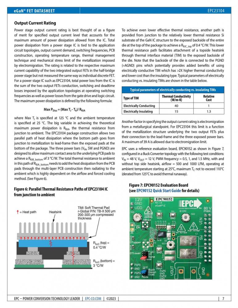 EPC23104 datasheet page 7