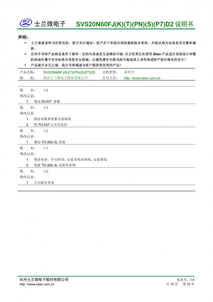 SVS20N60FJD2 datasheet page 10
