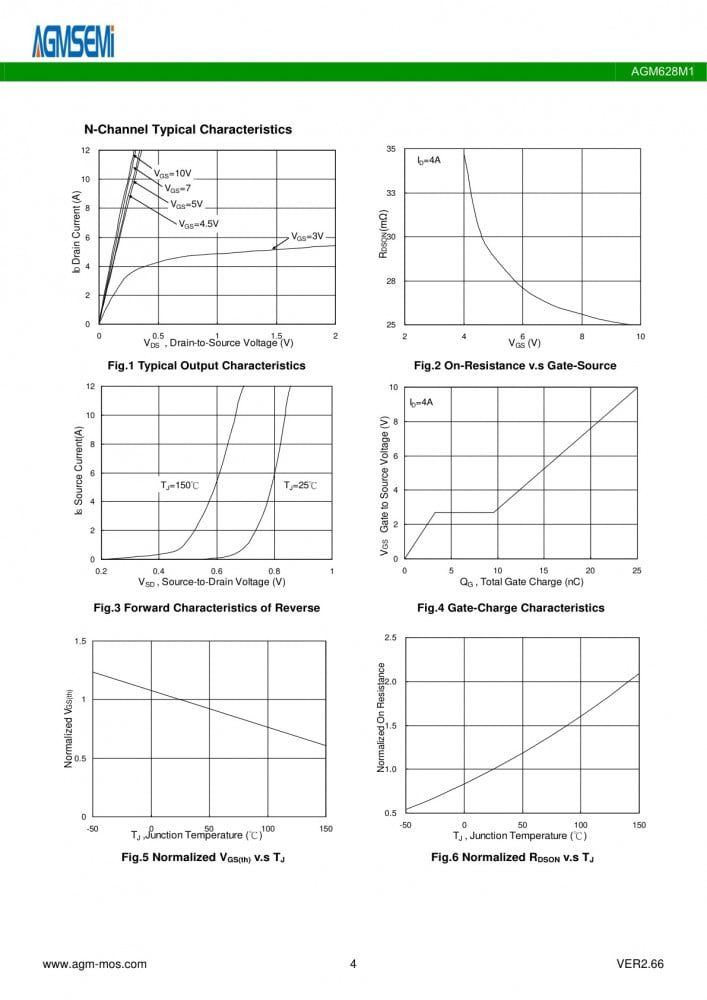 AGM628M1 datasheet page 4
