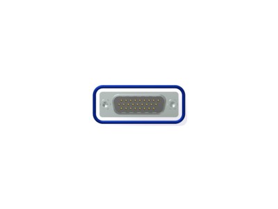 IP67 D-SUB High Density • 26-pos. • Plug • Solder pin angled .220