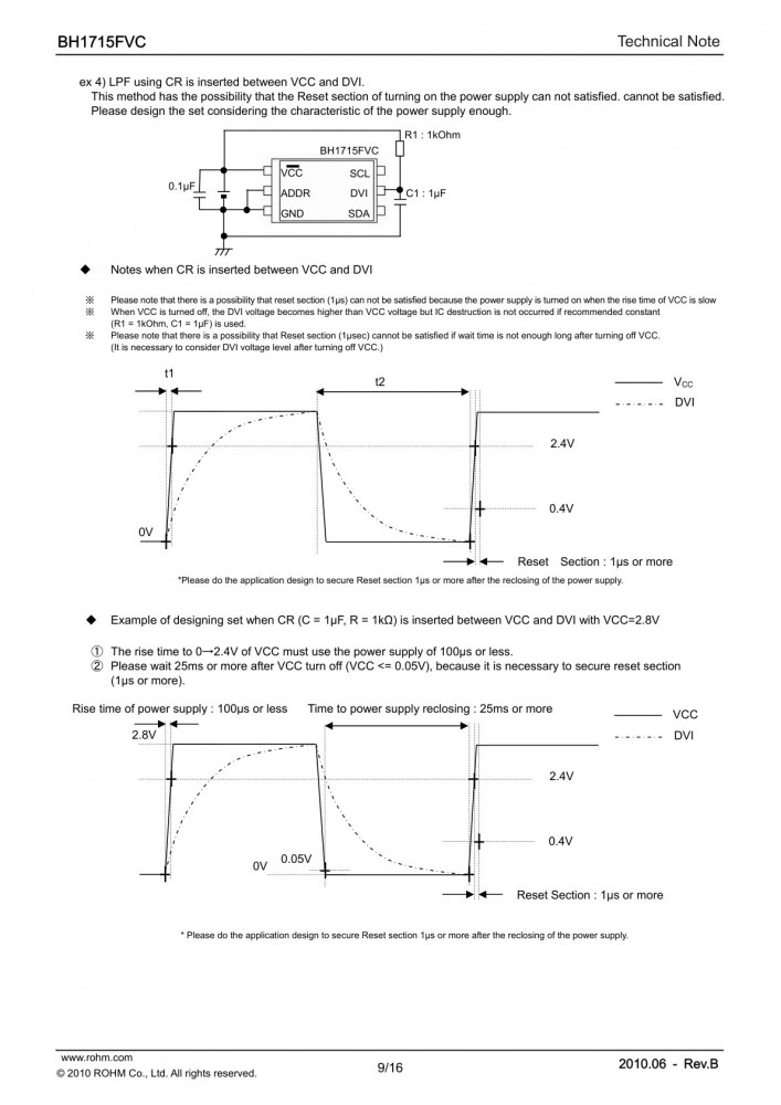 BH1715FVC-TR technical document page 9