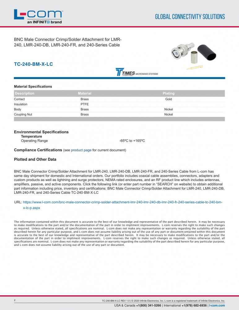 TC-240-BM-X-LC technical document page 2