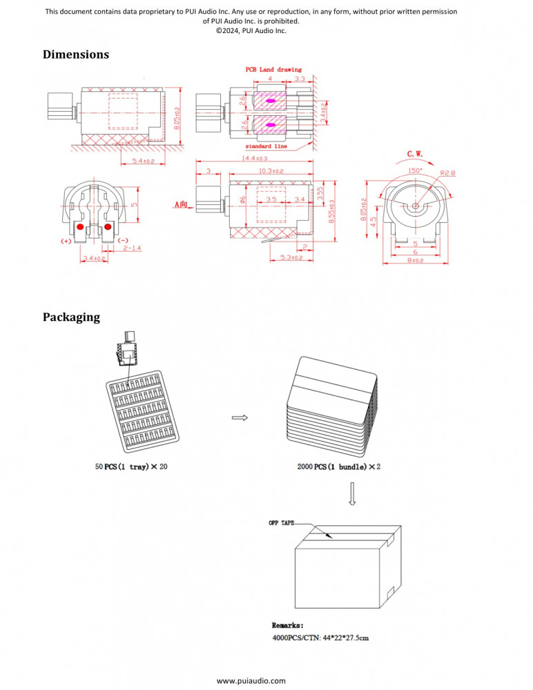 HD-EMB1408-SC datasheet page 3