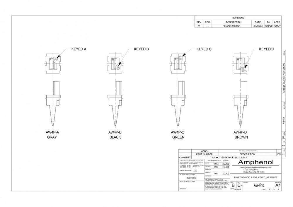 AW4P-C technical drawing page 2