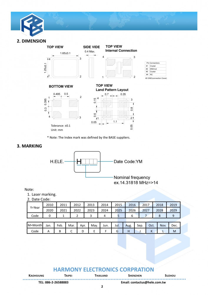 HELE X1C026000BC1H-HZ datasheet page 5