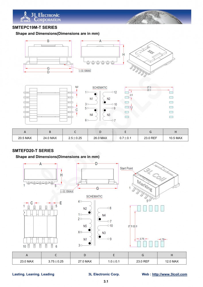3L COILS technical document page 9