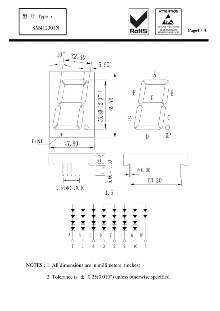 SM412301N specification page 5
