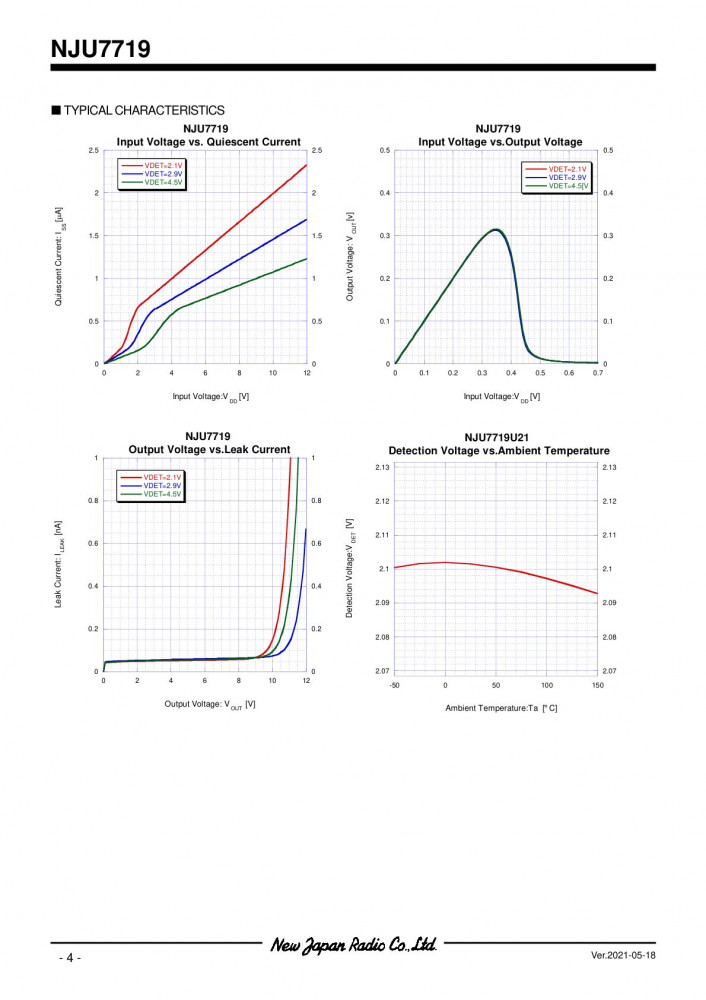 NJU7719 datasheet page 4