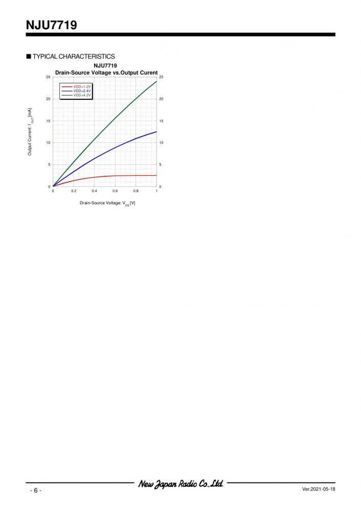 NJU7719 datasheet page 6