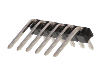 KK 254 Breakaway Header, Right-Angle, 6 Circuits, Tin (Sn) Plating, Mating Pin Length 9.17mm, Bag for sale