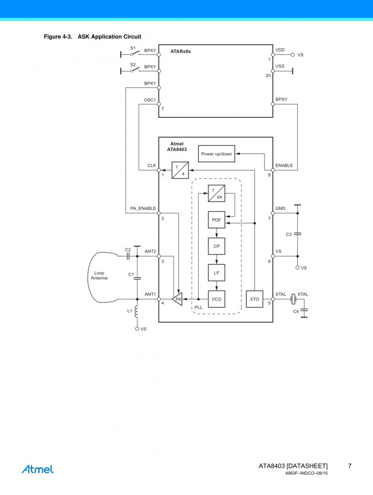 ATA8403 datasheet page 7