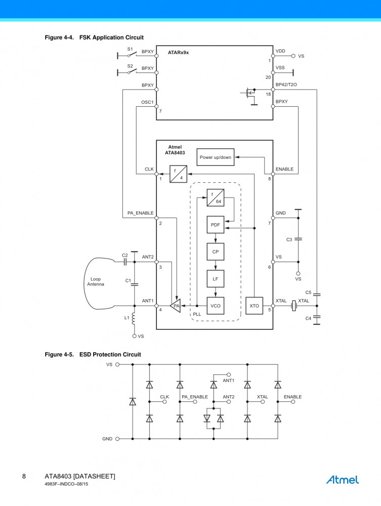 ATA8403 datasheet page 8