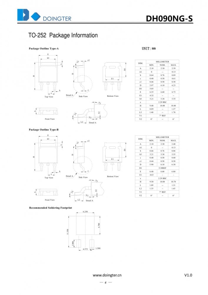 DH090NG-S datasheet page 4