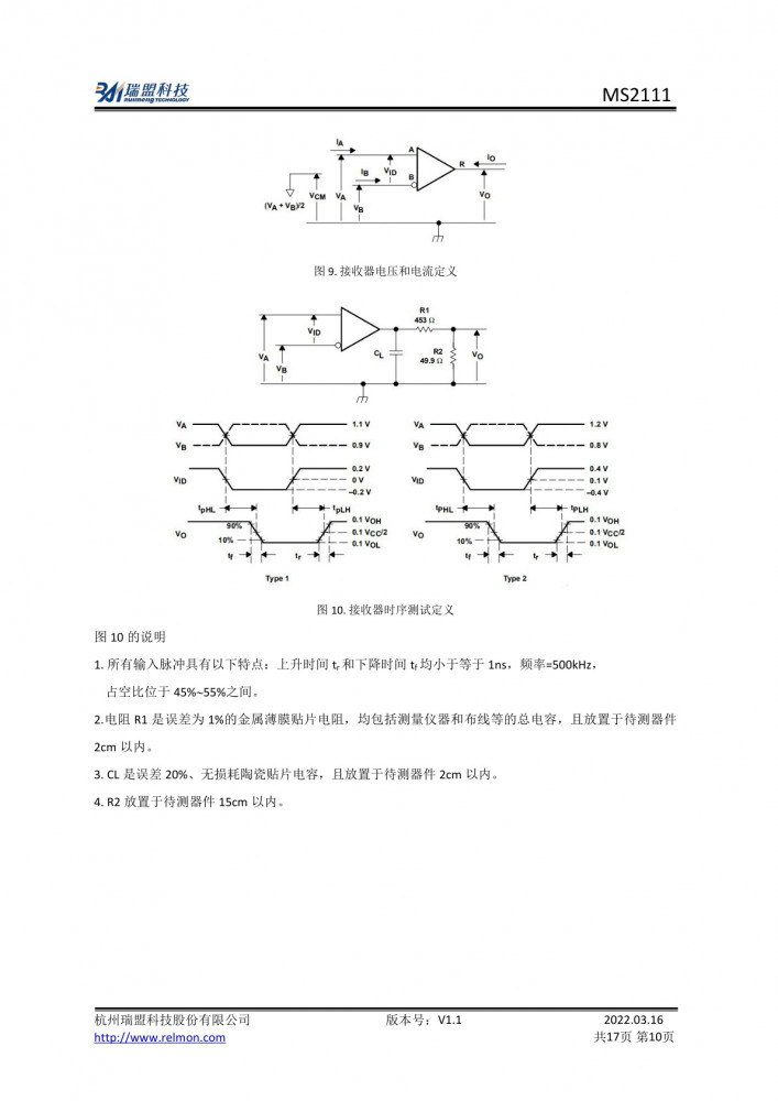 MS2111 datasheet page 10