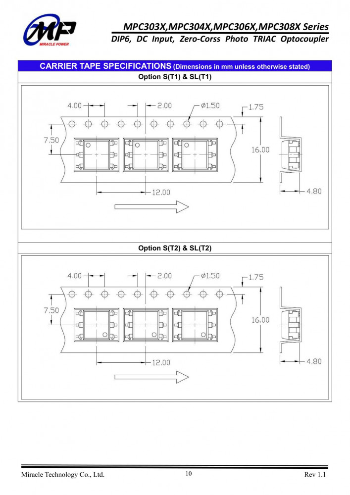 MPC3063-GV datasheet page 10