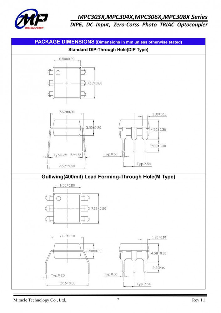 MPC3063-GV datasheet page 7