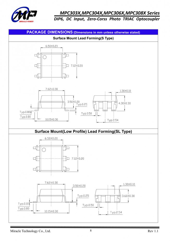 MPC3063-GV datasheet page 8