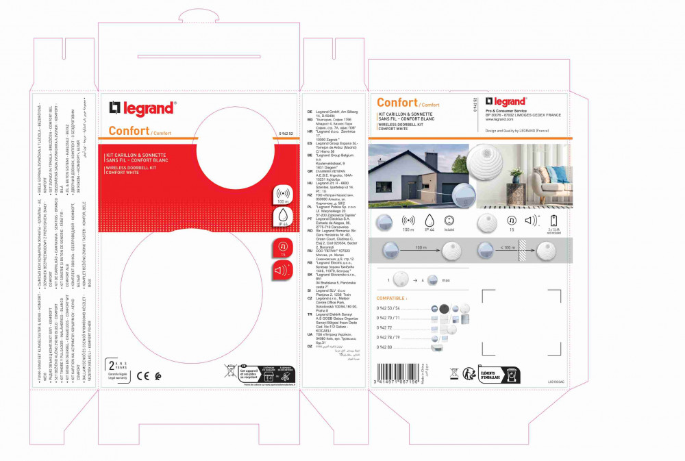Legrand 094252 product document image