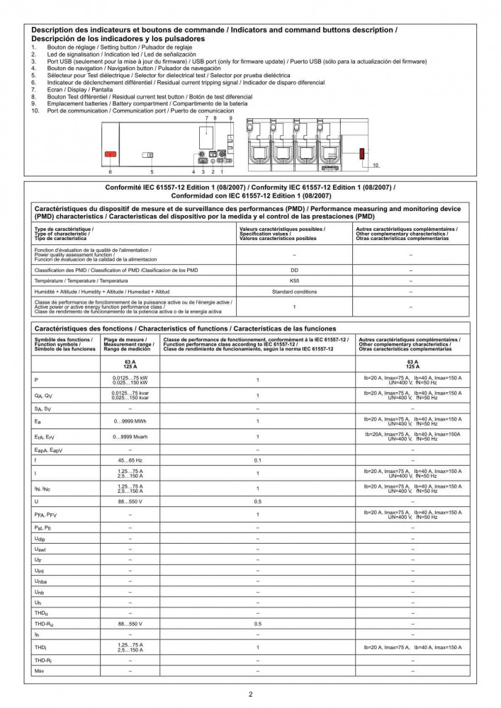Legrand 410658 technical document page 2