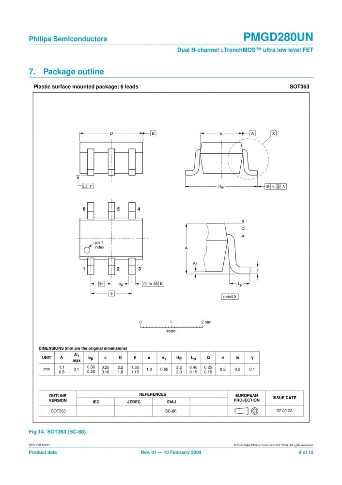 PMGD280UN,115 datasheet page 10