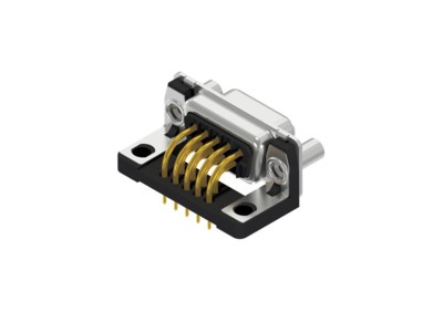 D-SUB Standard • 15-pos. • Socket • Solder pin angled .370