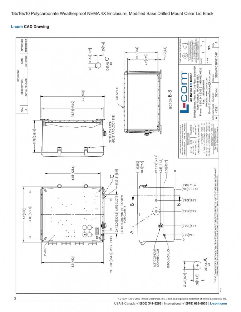 NBBWPC181610-01 technical document page 3