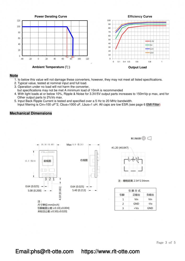 K78L05-1000R3 technical document page 3