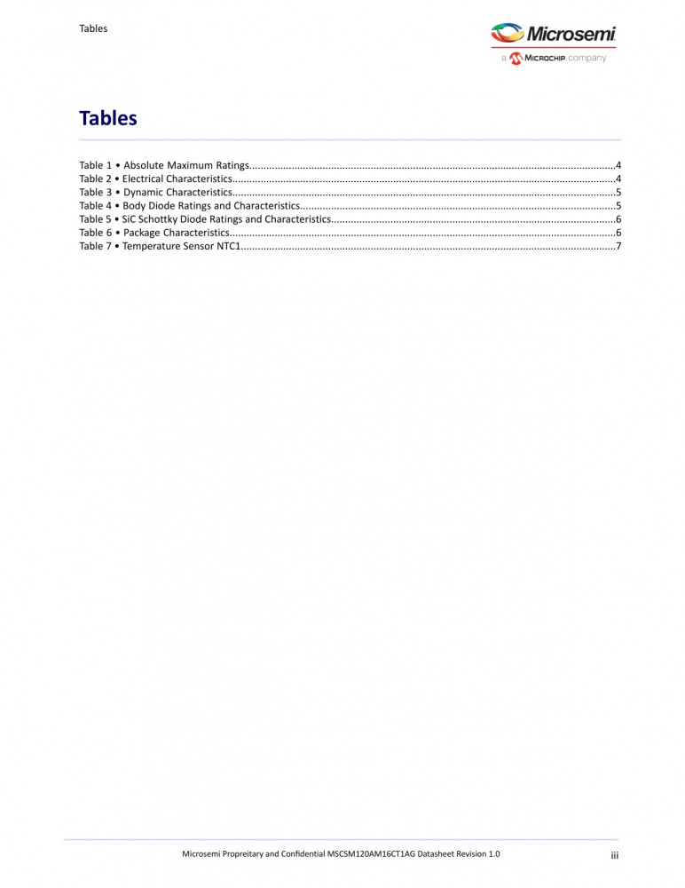 MSCSM120AM16CT1AG datasheet page 3