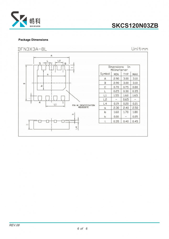 SKCS120N03ZB datasheet page 6