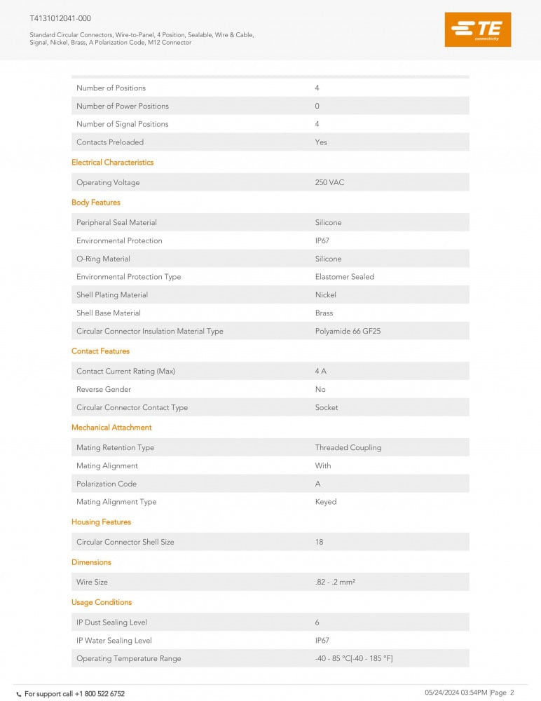 T4131012041-000 technical document page 2