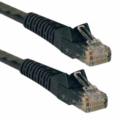 EATON N201-100-BK Modular Ethernet Cable (RJ45) – 100 ft, Black for sale