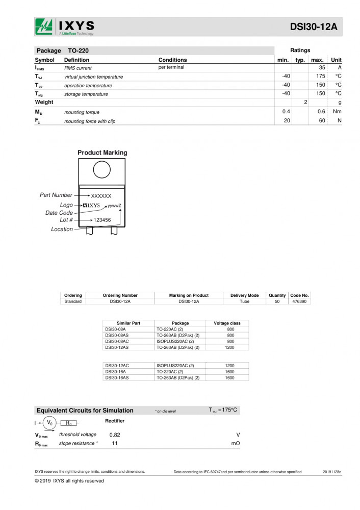 DSI30-12A datasheet page 3