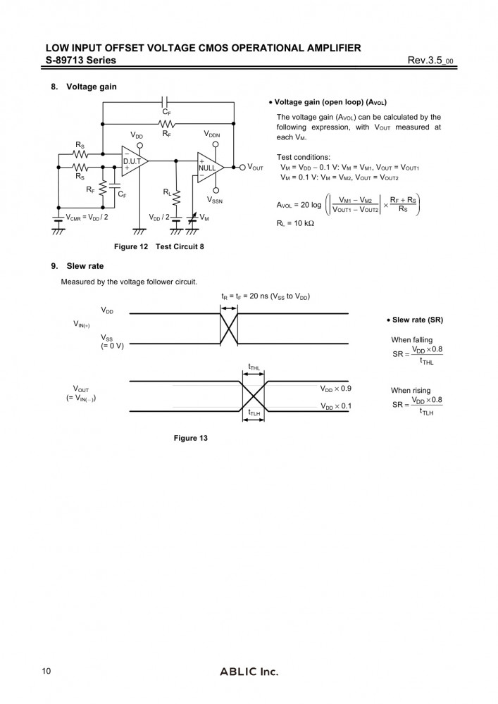 S-89713 datasheet page 10
