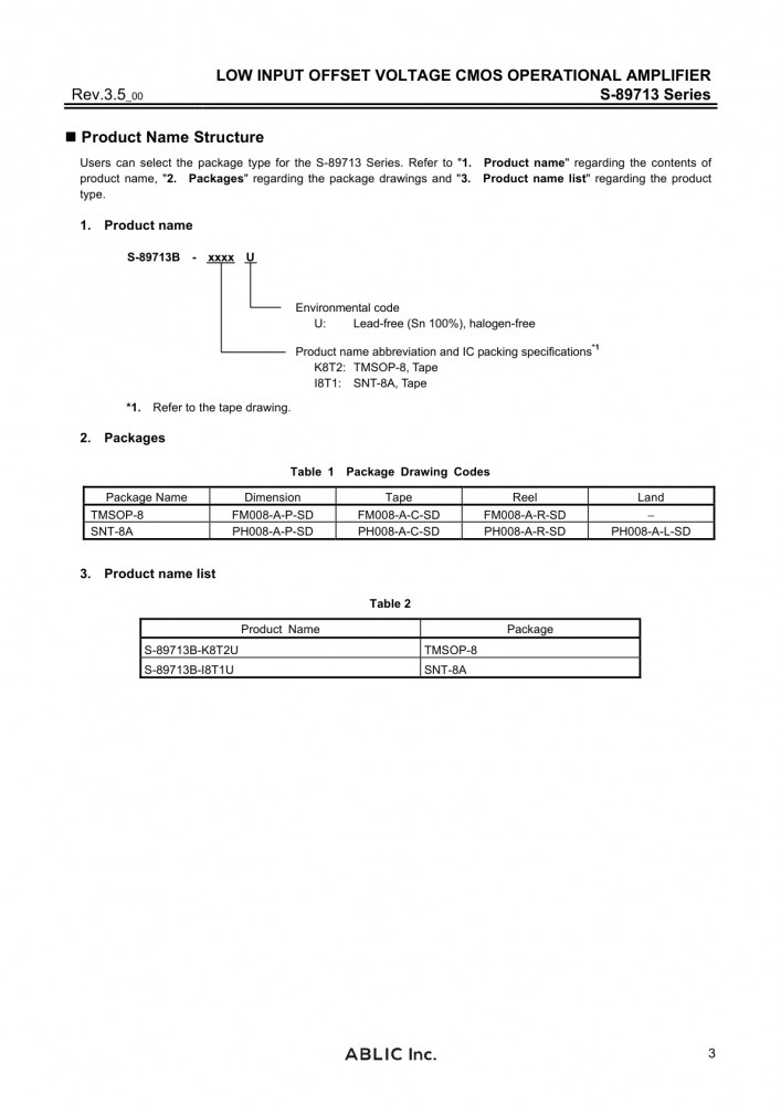 S-89713 datasheet page 3