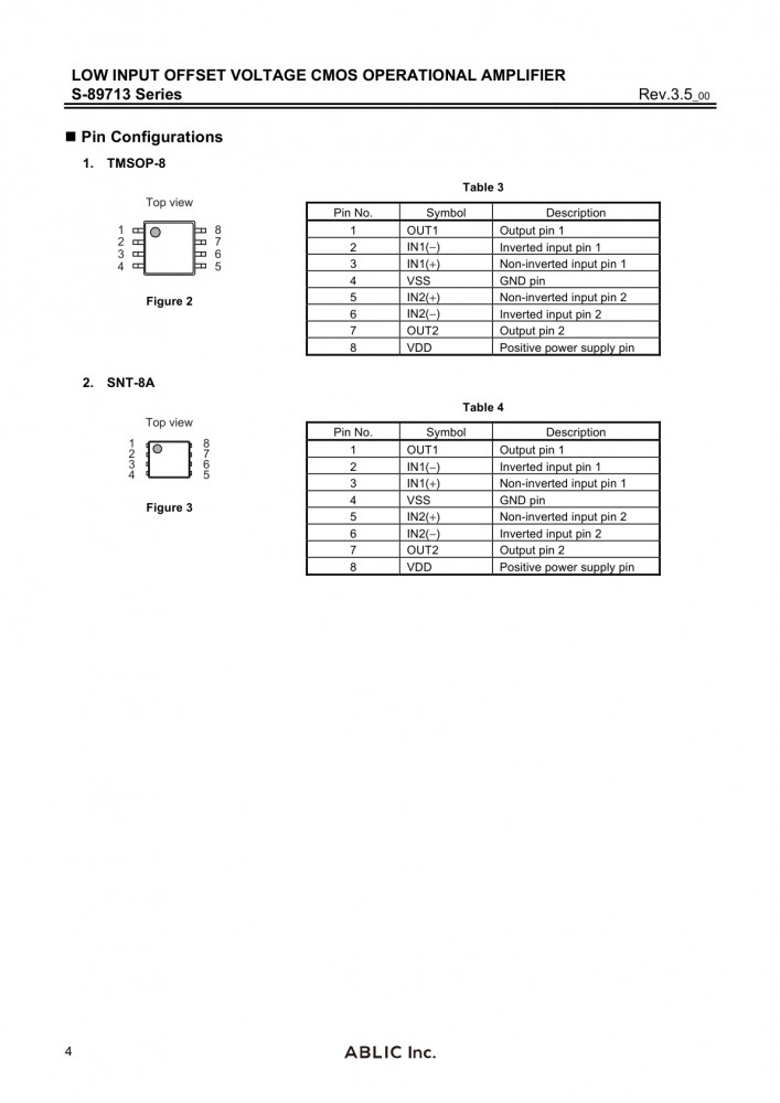 S-89713 datasheet page 4