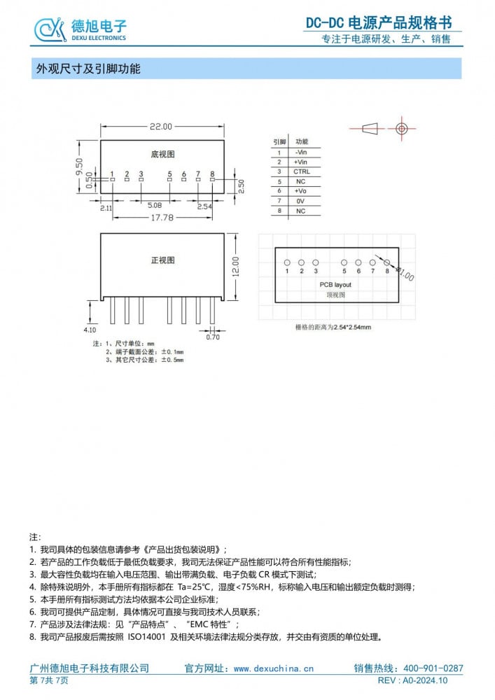 URB2405S-10WR3 datasheet page 7