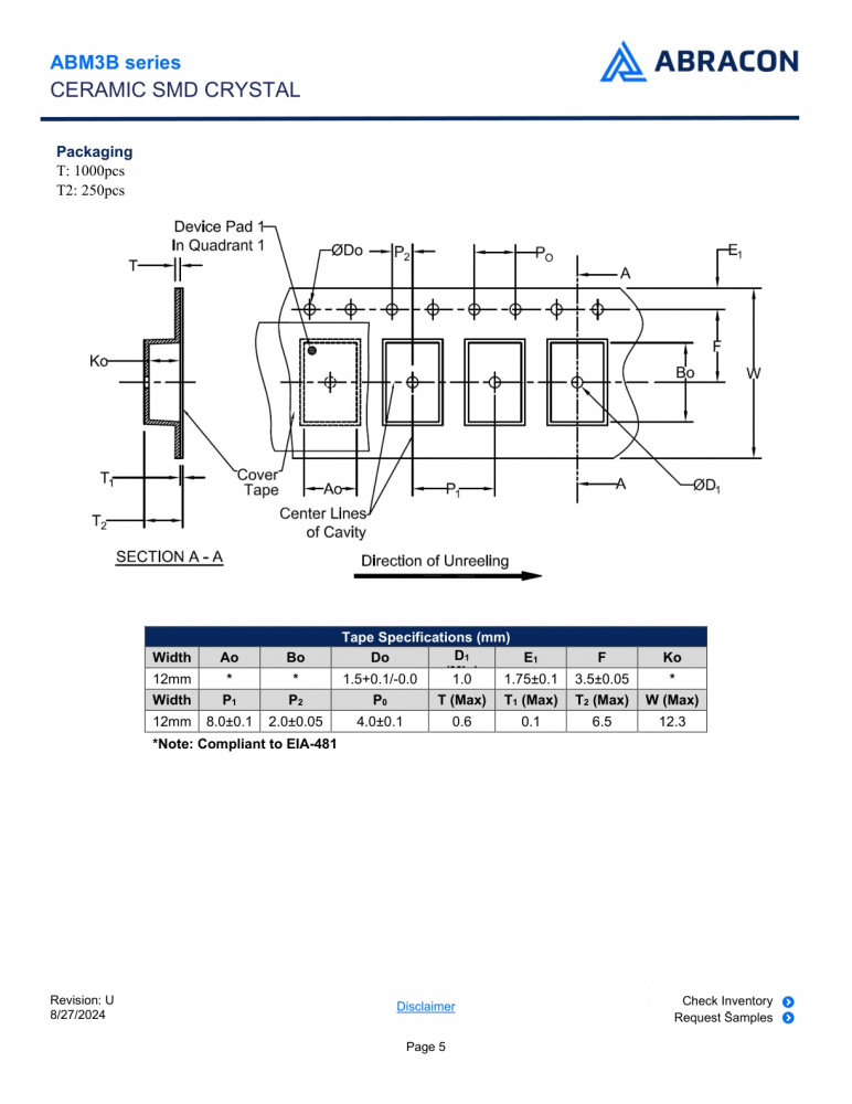 ABM3B datasheet page 5