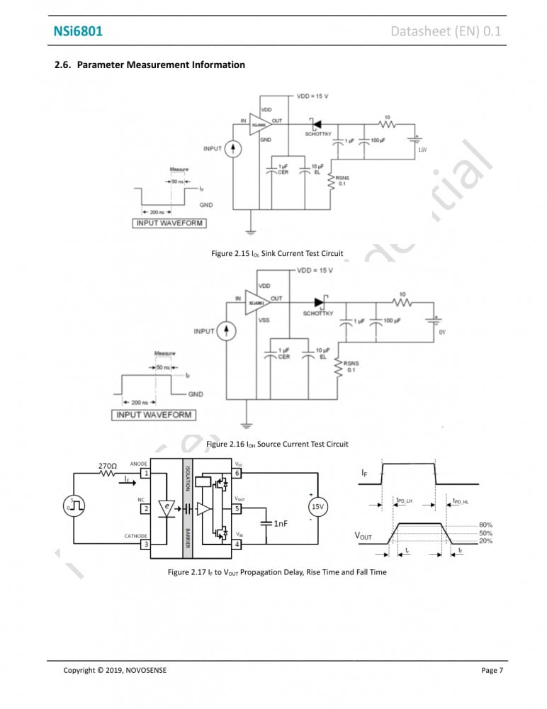 NSi6801 datasheet page 7