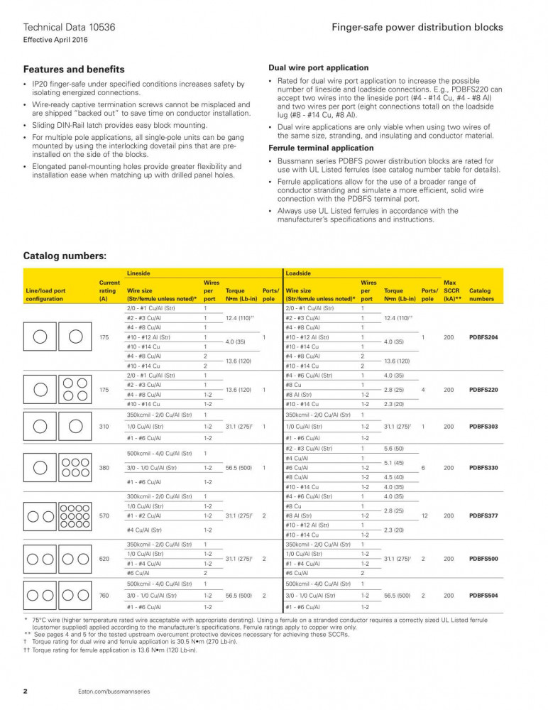 PDBFS377 datasheet page 2