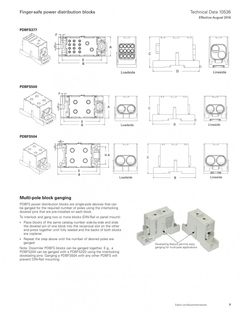 PDBFS377 datasheet page 7