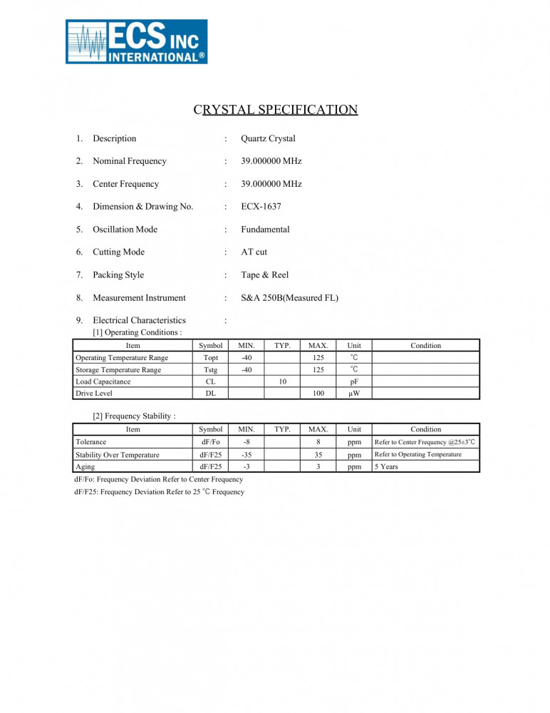 ECS-390-CDX-2289 specification page 3