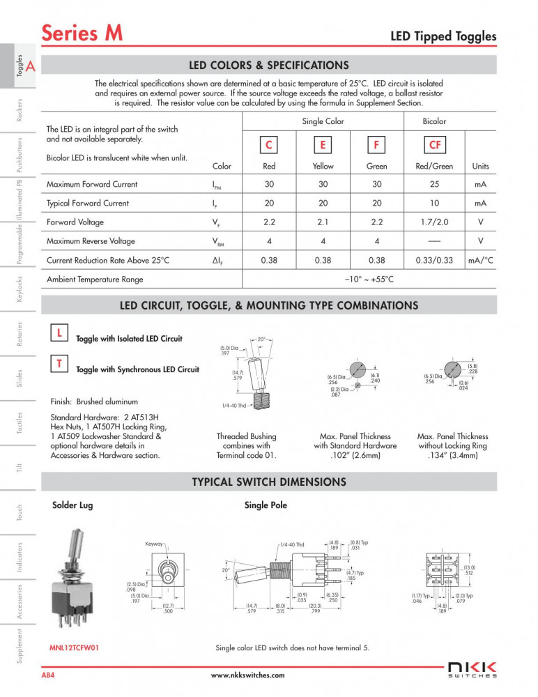 MNL12TCFW01 technical document page 5