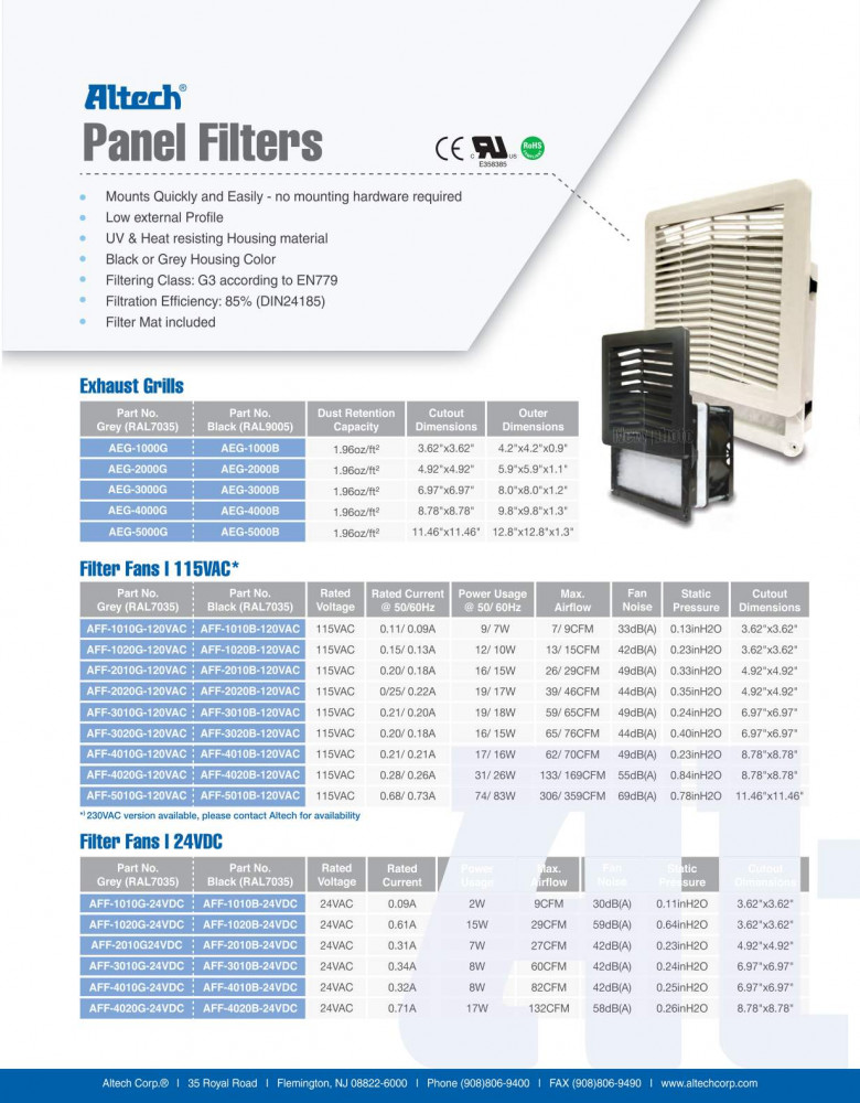 Altech technical document page 3
