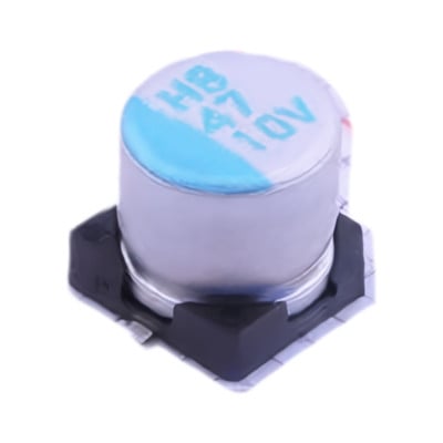 Lelon OCV470M1VTR-0810 Aluminum-Polymer Capacitor