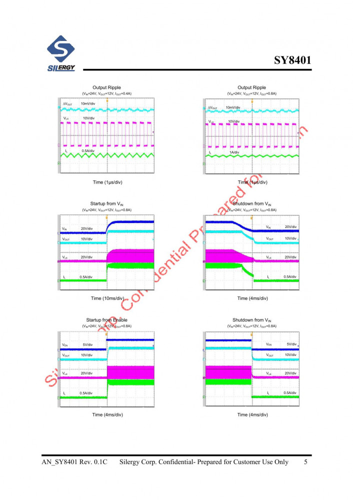SY8401ABC datasheet page 5