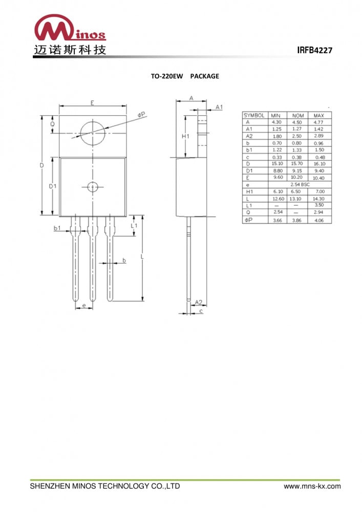 IRFB4227 datasheet page 3