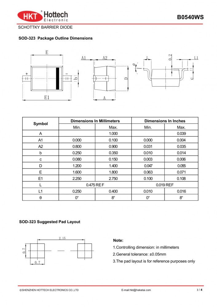 B0540WS technical document page 3