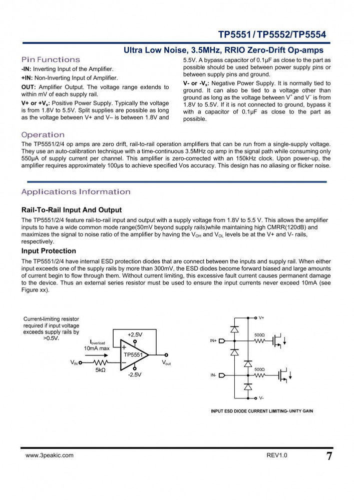 TP5552-VR datasheet page 7